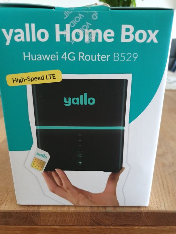 Huawei 4G Router B529 (Yallo Box) | Kaufen auf Ricardo