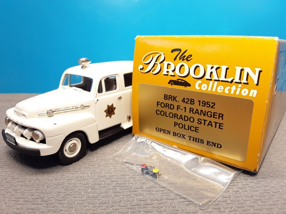 Brooklin Models _ Ford F-1 Ranger _ State Police _ 1:43 | Kaufen auf ...