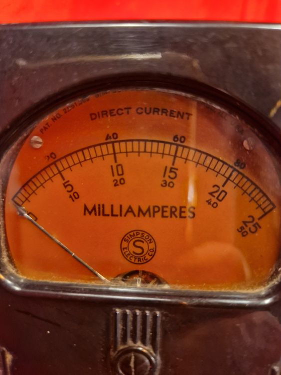 Milliampere Meter. Simson electric (Defekt) in Arbon für CHF 7 – mit ...