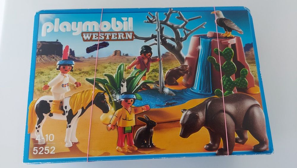 PLAYMOBIL Western 5252 Indianerkinder mit Tieren Yakari | Kaufen auf ...