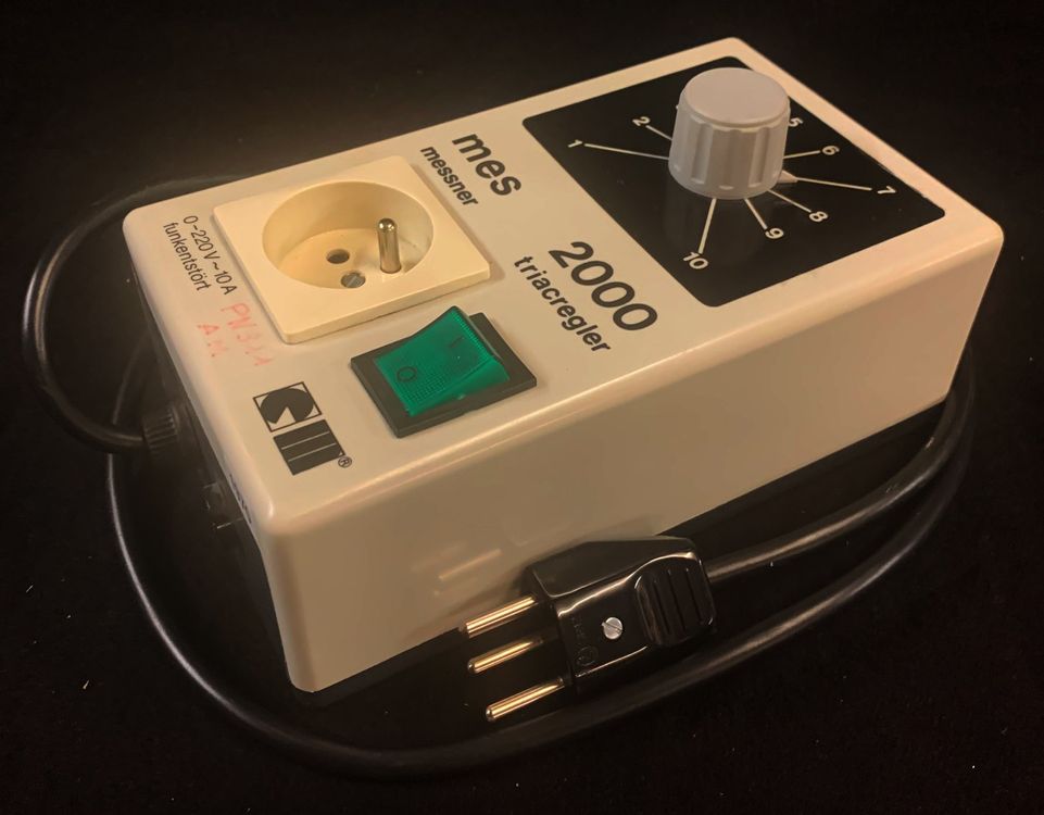 Bioblock Scientific Elektronischer Leistungsregler (Messner) (Gebraucht) in Hölstein für CHF 40 ...