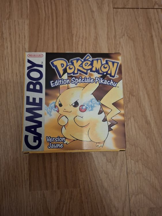 Pokémon Jaune - Edition Spéciale Pikachu- Game Boy (FR) (Gebraucht) in ...