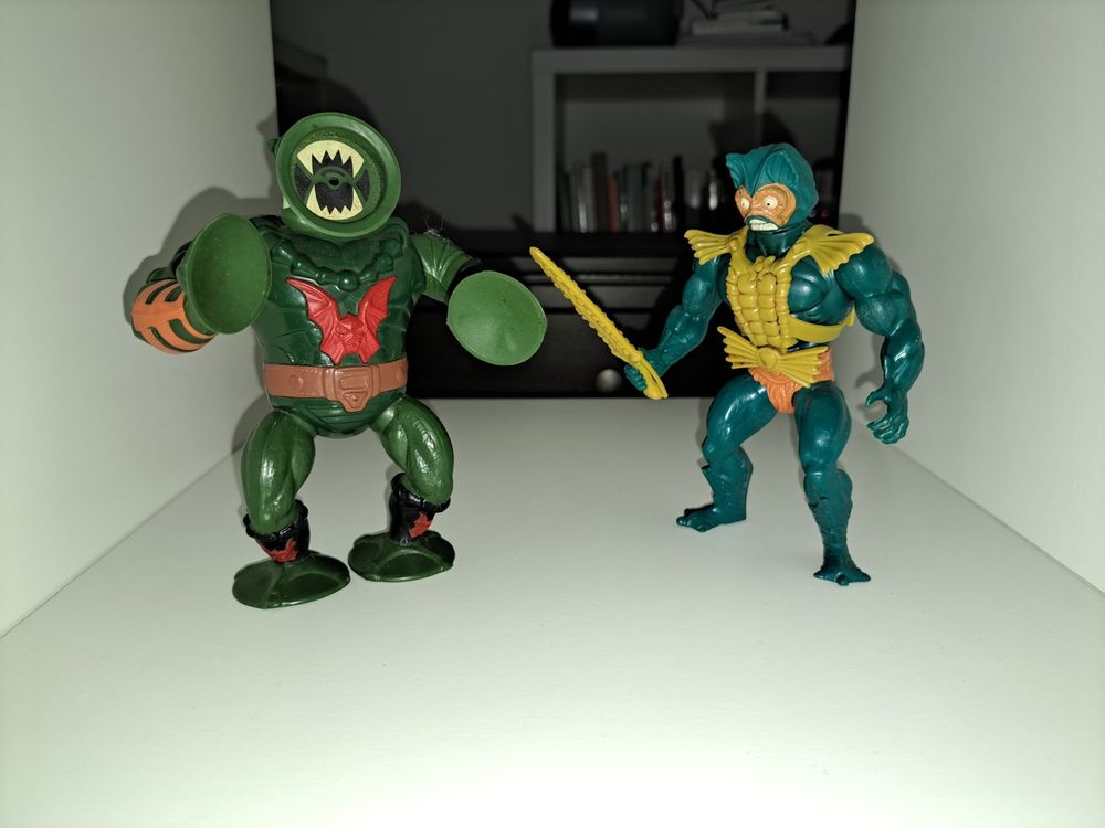 Masters of the universe - MOTU - Leech and Mer-Man (Gebraucht) in ...