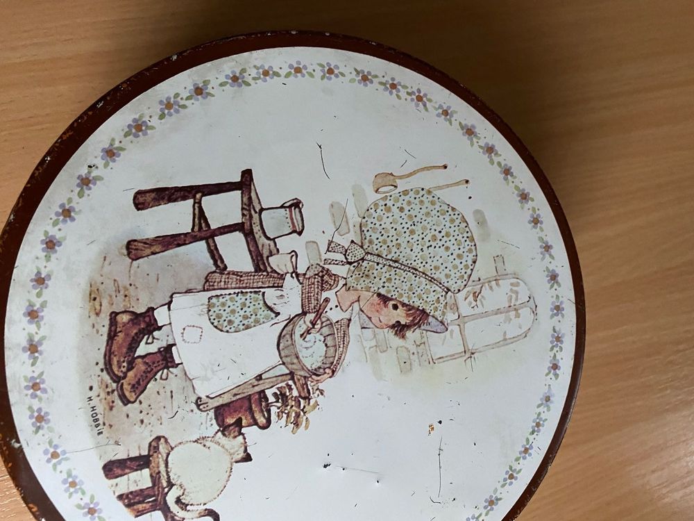 Vintage Sarah Kay Blechdose M.Hobbie Nostalgie 70er Jahre (Gebraucht ...