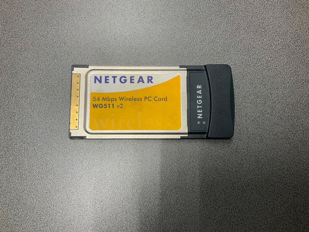 Netgear 54 Mbps Wireless PC Card WG511 v2 | Kaufen auf Ricardo