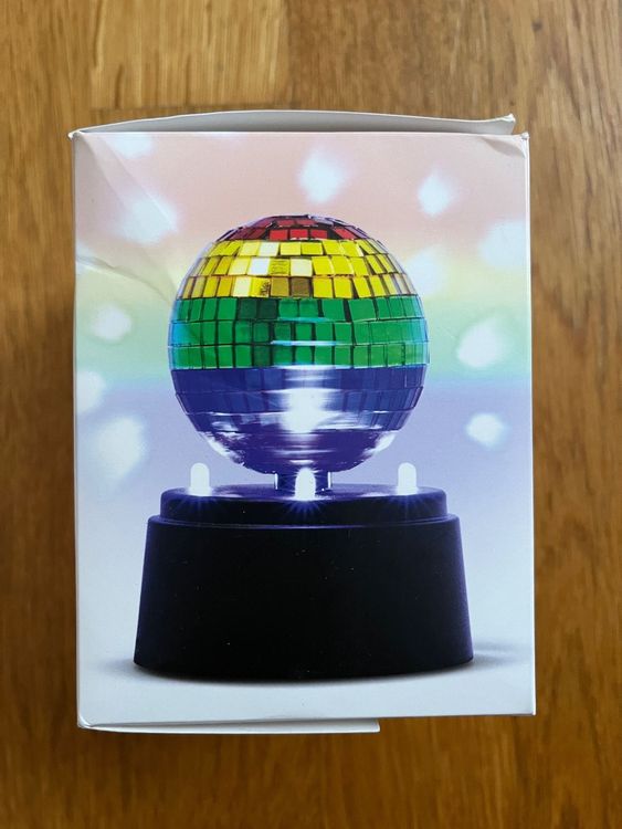 Kleine rotierende Discokugel (Gebraucht) in Grosswangen für CHF 4 – mit ...