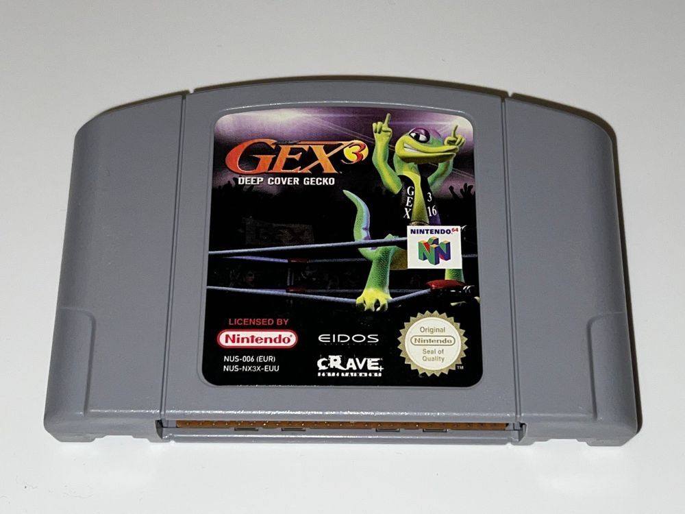 Nintendo 64 (N64) Spiel - Gex 3: Deep Cover Gecko - selten (Gebraucht) in Zürich für CHF 21 ...