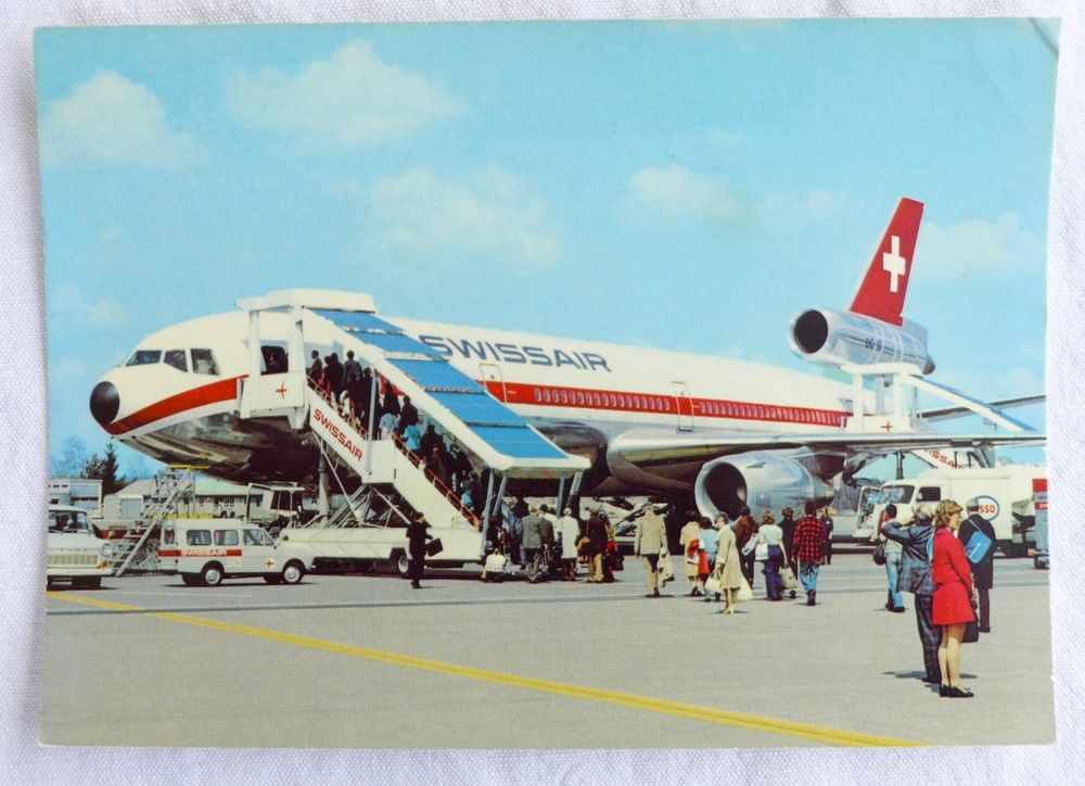 AK FLUGZEUG SWISSAIR DC 10, belebt (Gebraucht) in Wallisellen für CHF 5 – mit Lieferung auf ...