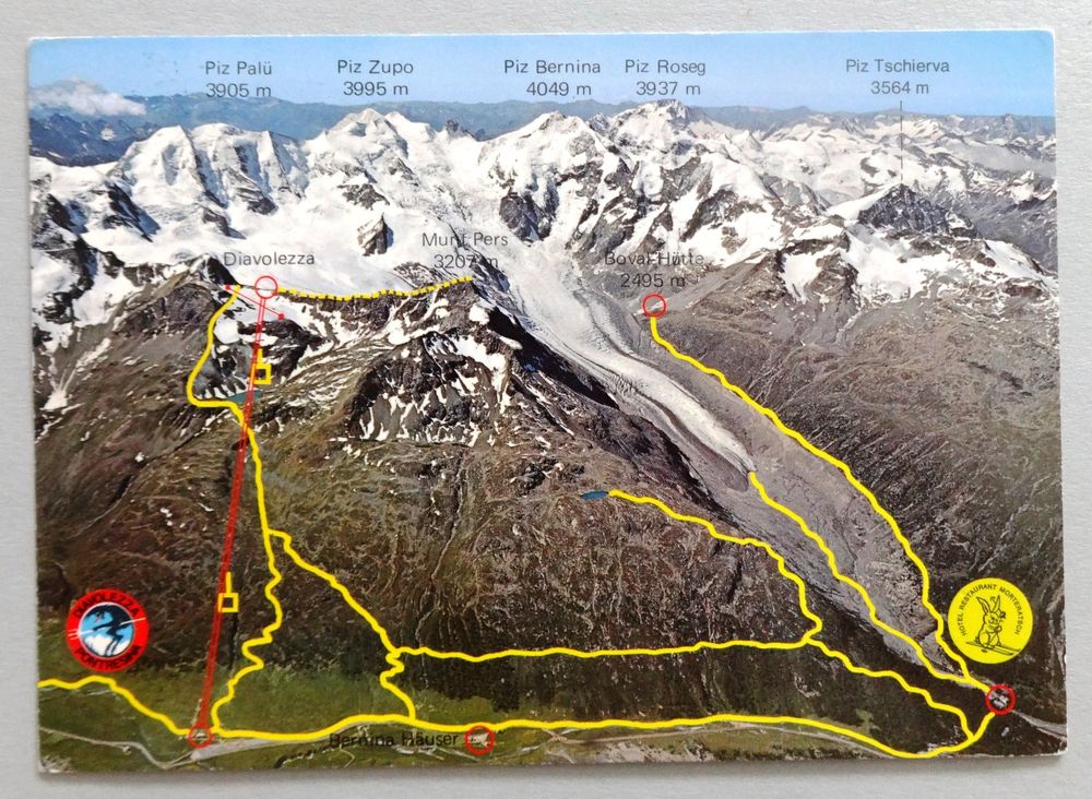Wanderwege Diavolezza - Morteratsch | Kaufen auf Ricardo
