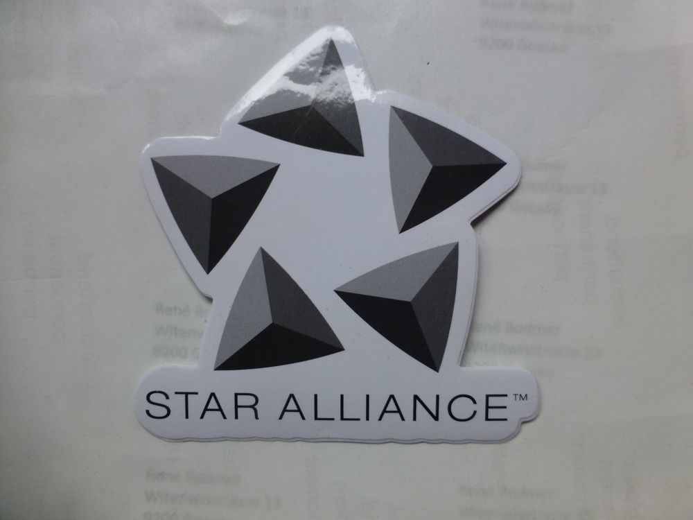 Sticker - Abziehbild STAR ALLIANCE (Neu (gemäss Beschreibung)) in für ...