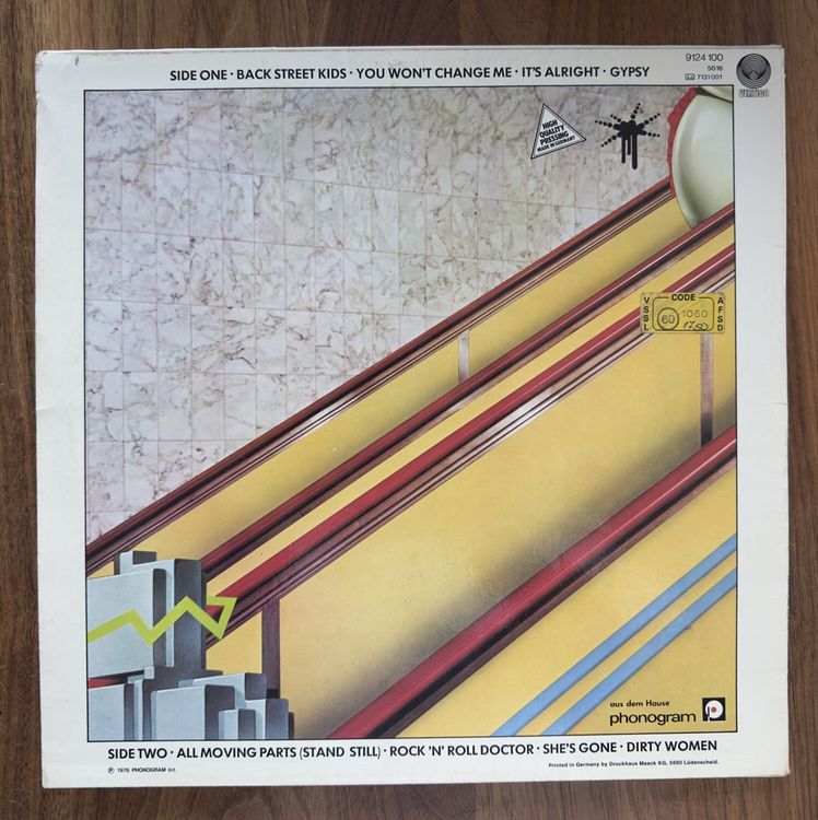 BLACK SABBATH VINYL TECHNICAL ECSTASY MADE IN GERMANY 1976 (Gebraucht ...