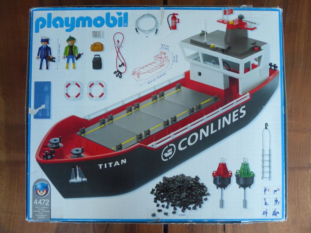 Playmobil 4472 Containerschiff (Gebraucht) in Entlebuch für CHF 29 – mit Lieferung auf Ricardo ...