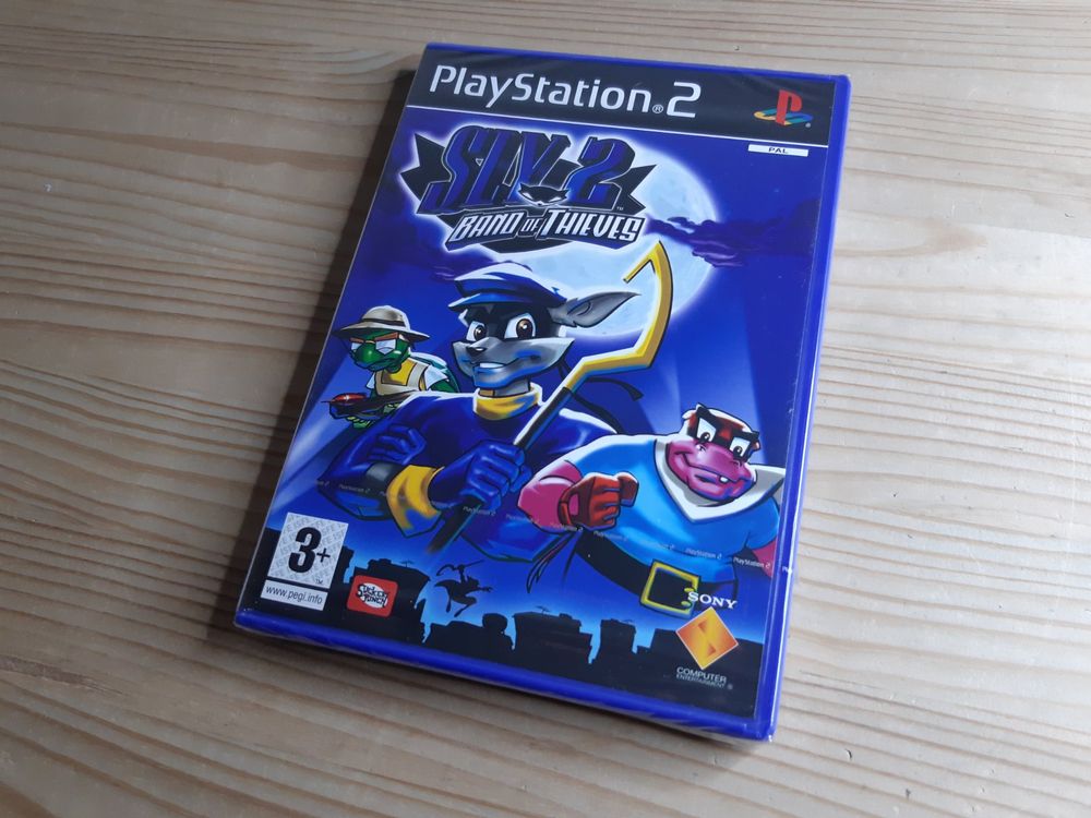Sly 2 Band of Thieves - Sly Raccoon Cooper - NEU - PS2 (Neu und ...