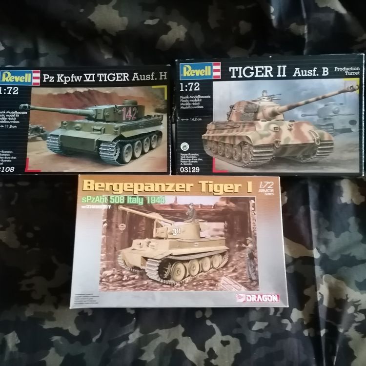 1/72 Tiger Bausätze | Kaufen auf Ricardo