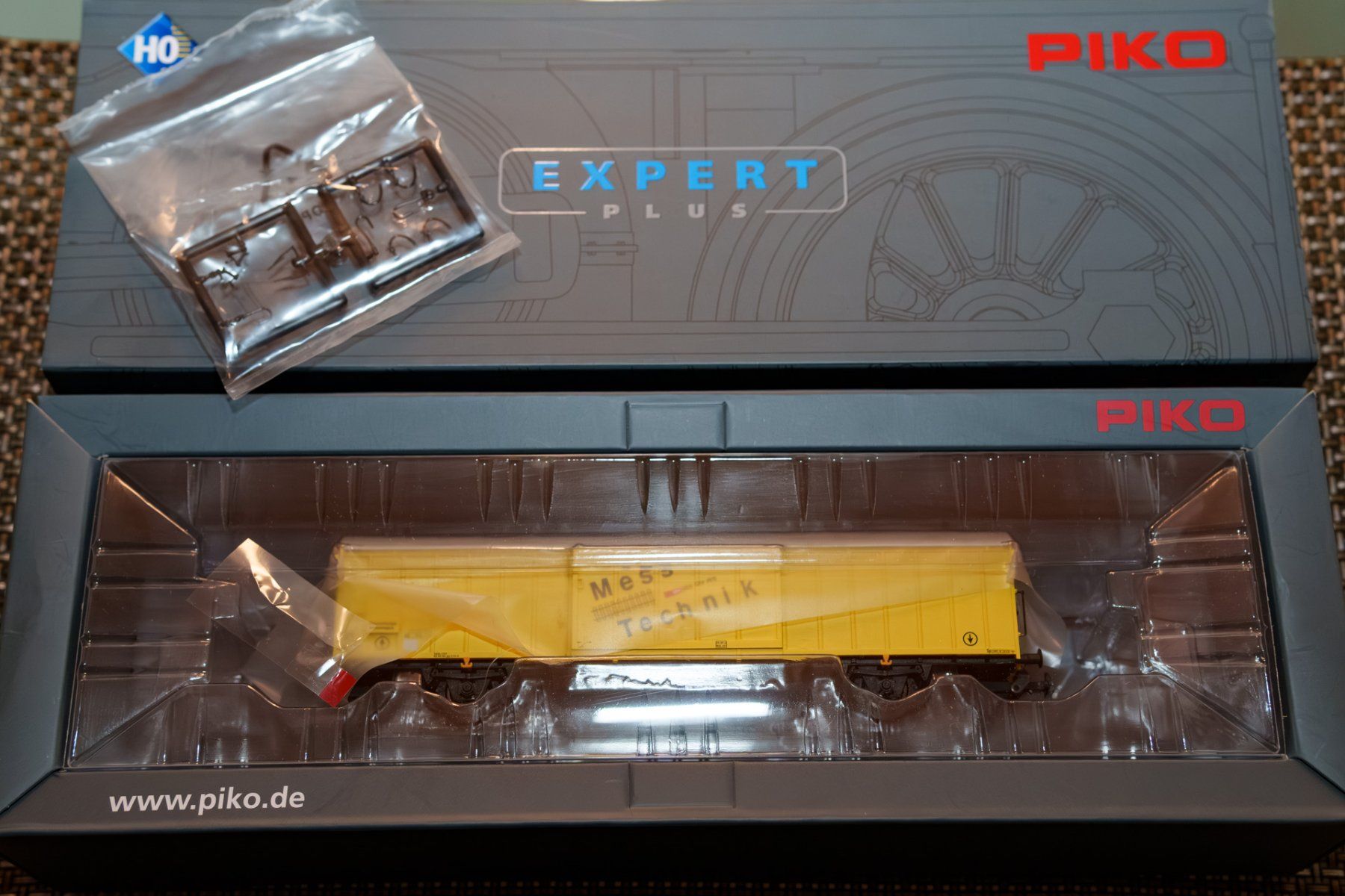 Piko Expert 55061 Messwagen H0 digital AC (OVP, neuwertig) (Neu (gemäss ...