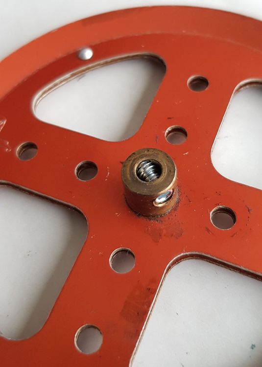 STOKYS/Meccano / 3x Seilräder gross / 1xR012; 1x R011; 1x19b (Gebraucht ...