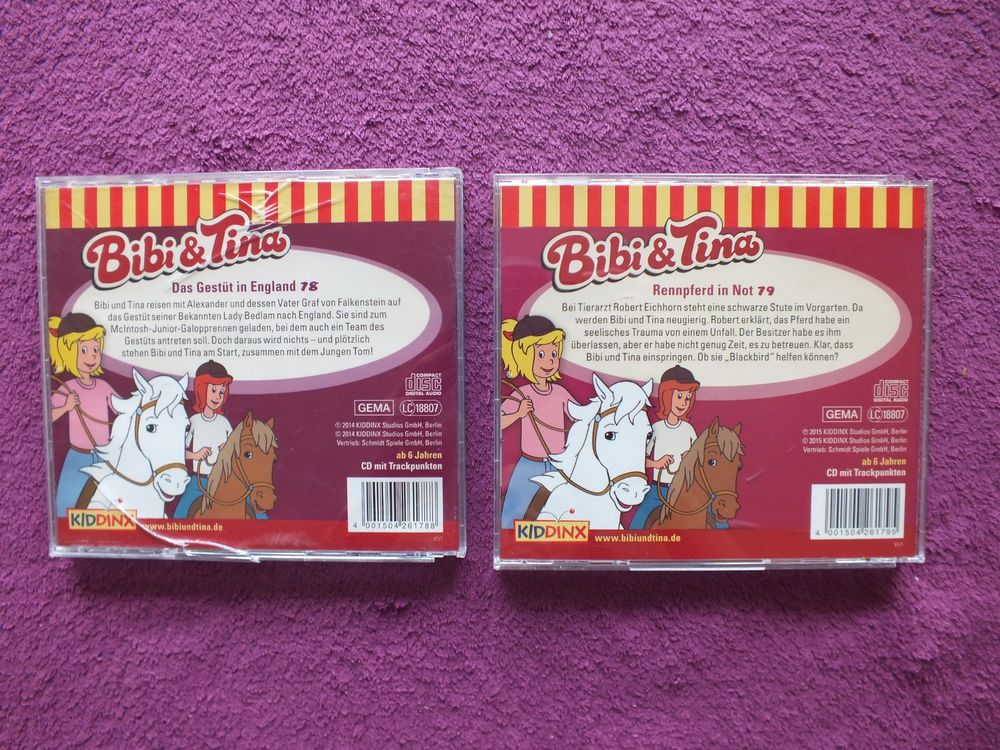 6 - Bibi & Tina - Hörspiel - CD´s (Gebraucht) in Müllheim Dorf für CHF ...