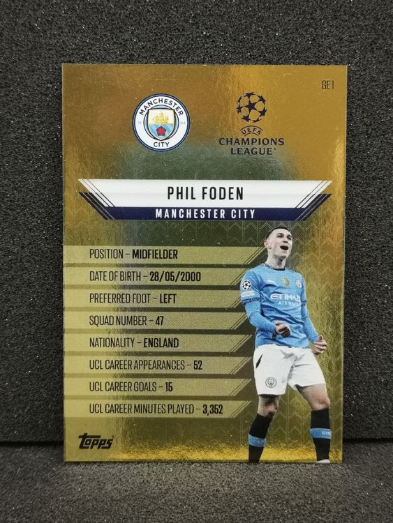 Match attax 2024 /25 Phil Foden Gold Edge (Gebraucht) in Einsiedeln für ...
