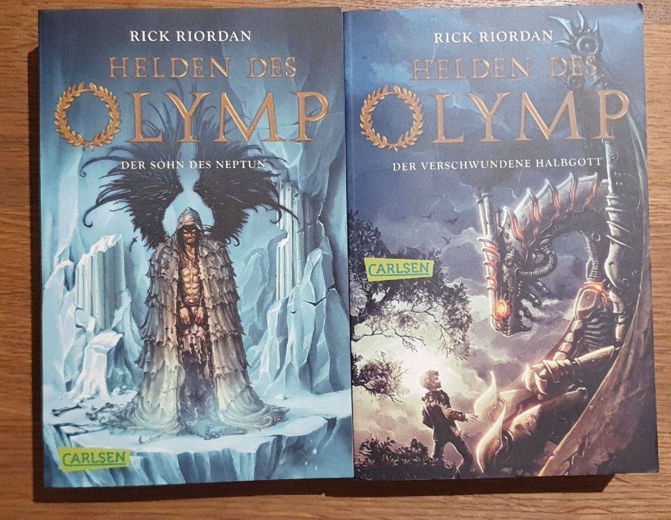 Rick Riordan - Helden des Olymp Band 1&2, Jugendbücher Top (Gebraucht ...