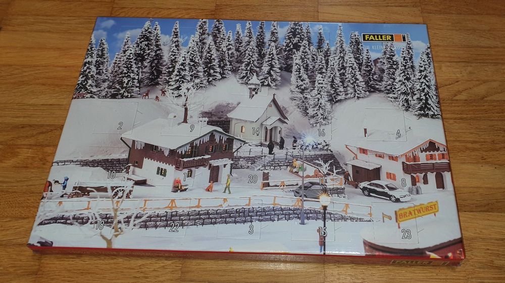 FALLER 190028 - Figuren Adventskalender 2023 H0 (Neu und ...