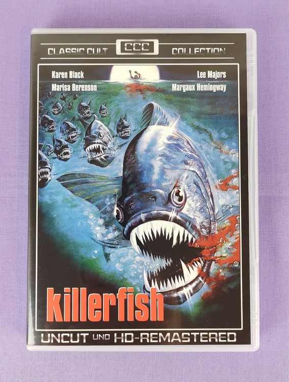 DVD: Killerfish (von Antonio Margheriti) Uncut (Gebraucht) in Basel für ...