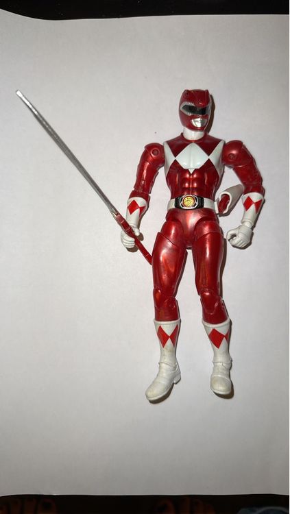 Bandai Legacy - Red Power Ranger Toy With Weapon | Kaufen auf Ricardo