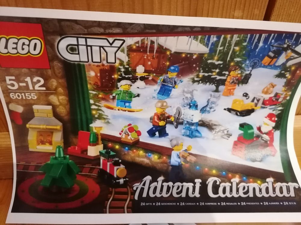 LEGO City 60155 / Adventskalender (Gebraucht) in Uetendorf für CHF 10 ...
