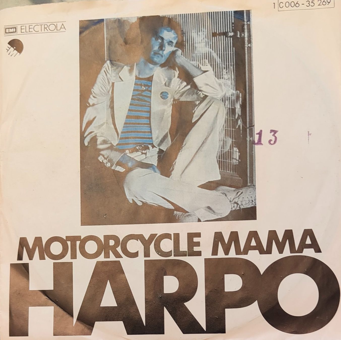 Vinyl-Single Harpo - Motorcycle Mama (Gebraucht) in Langenthal für CHF ...