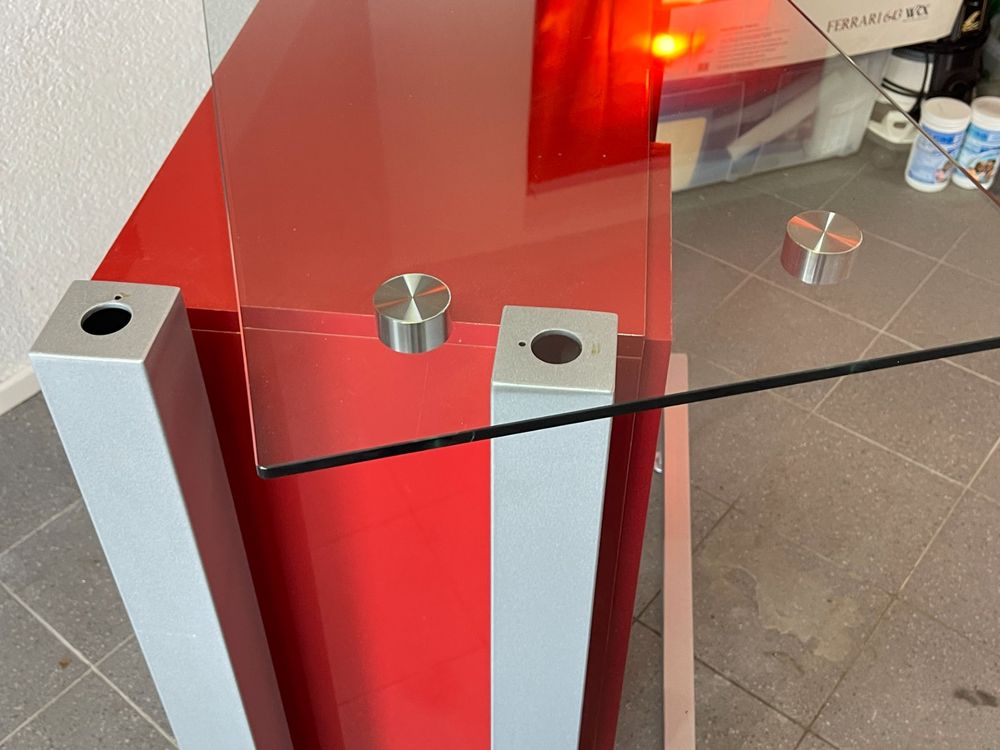 STEHBAR MIT GLASPLATTE | Kaufen auf Ricardo