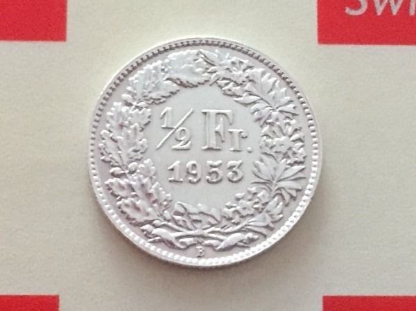 1/2 Franken 1953 vz (Gebraucht) in Elsau für CHF 2.1 – mit Lieferung auf Ricardo kaufen