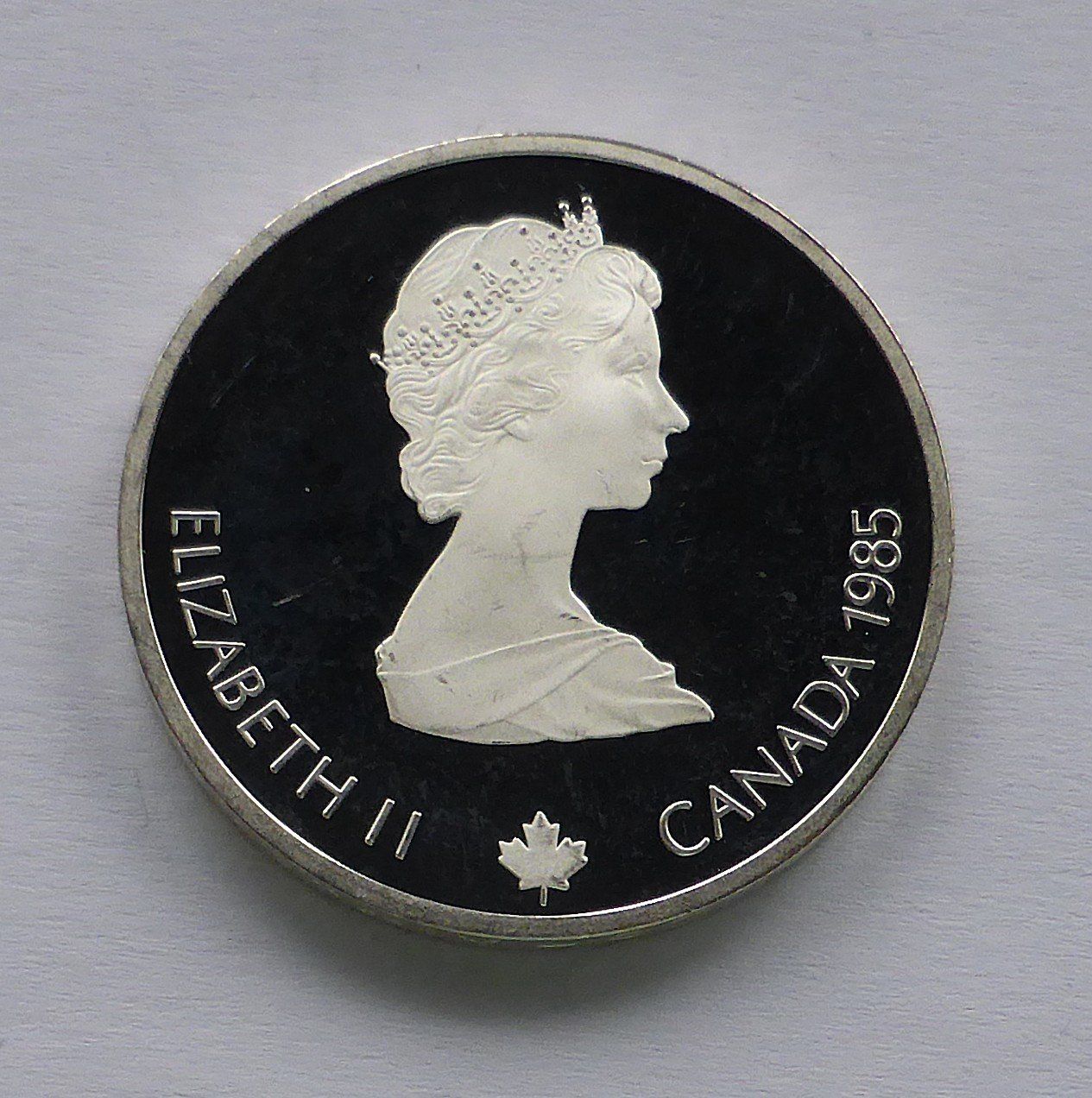 1oz Feinsilber - CANADA, 20 Dollar 1985 - ELISABETH II (Neu (gemäss ...