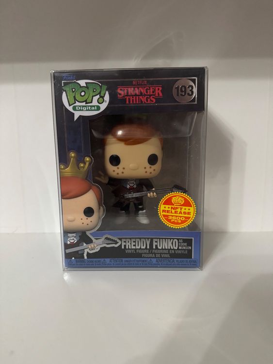 Funko Freddy Funko as Eddie Munson - Stranger Things NFT (Neu (gemäss ...