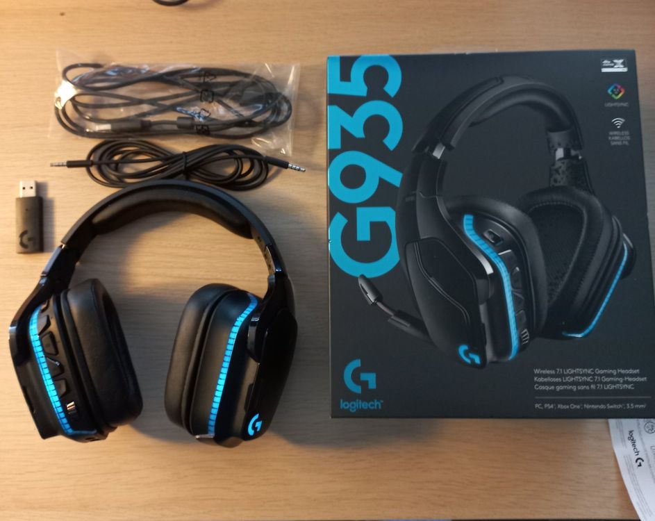Logitech G935 Wireless Headset inkl. 2 Jahre Garantie (Neu und ...