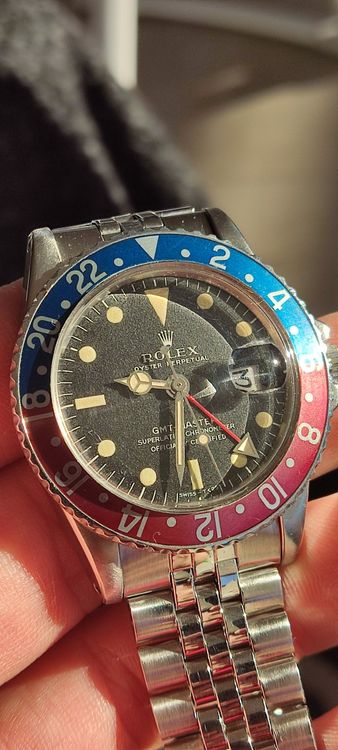 Rolex gmt master 1675 MK1 long E (Gebraucht) in Martigny für CHF 9901 ...