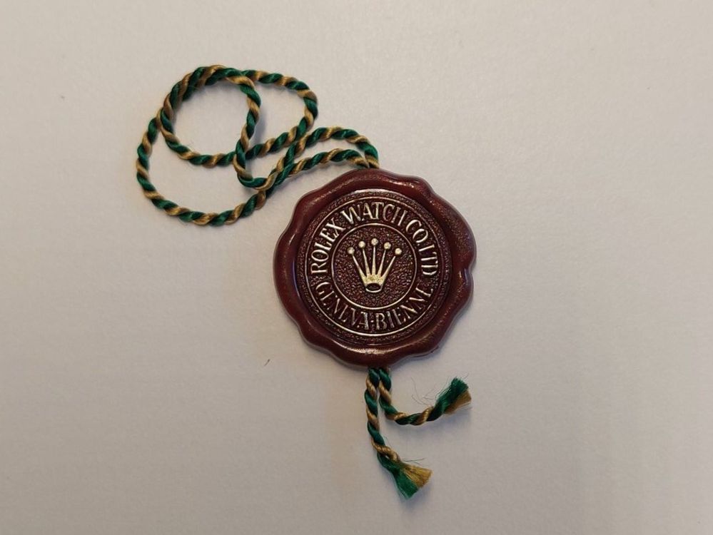 Rolex Red Seal / Roter Rolex Tag / 1970er - 1 Stk/Pcs (Neu (gemäss ...