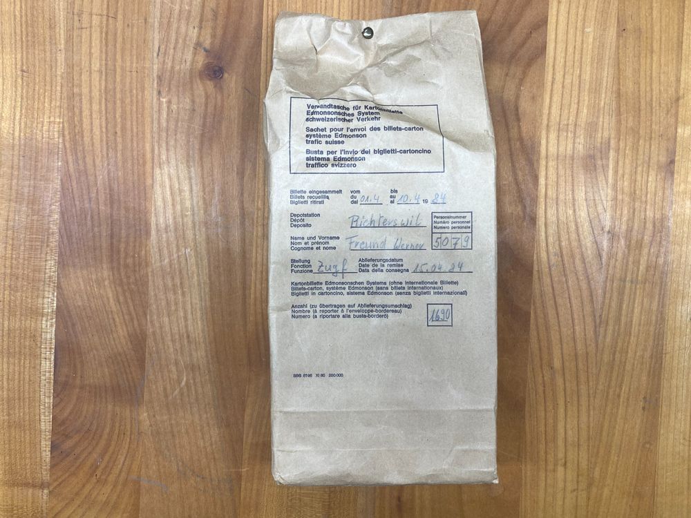 LOT Bahnbillette / Kartonbillette SBB 80er Jahren ///E883 | Kaufen auf ...