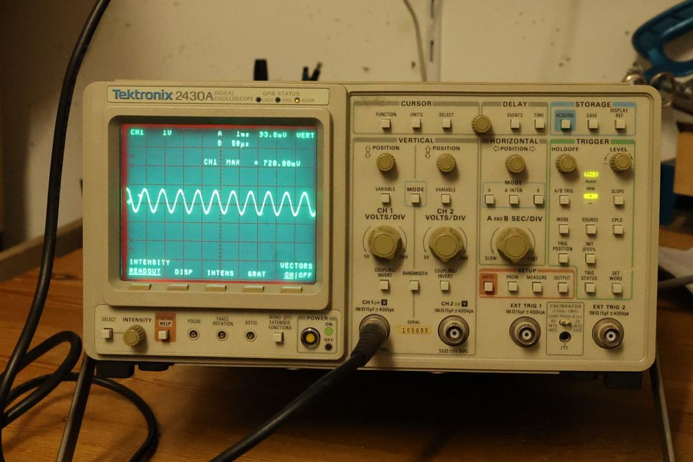 Digital Oszilloskop Tektronix 2430A 2-Channel 150 MHZ (Gebraucht) in ...