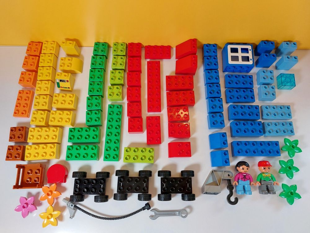 LEGO DUPLO 6052 Grosse Bausteinekiste Fahrzeuge - Komplett | Kaufen auf ...