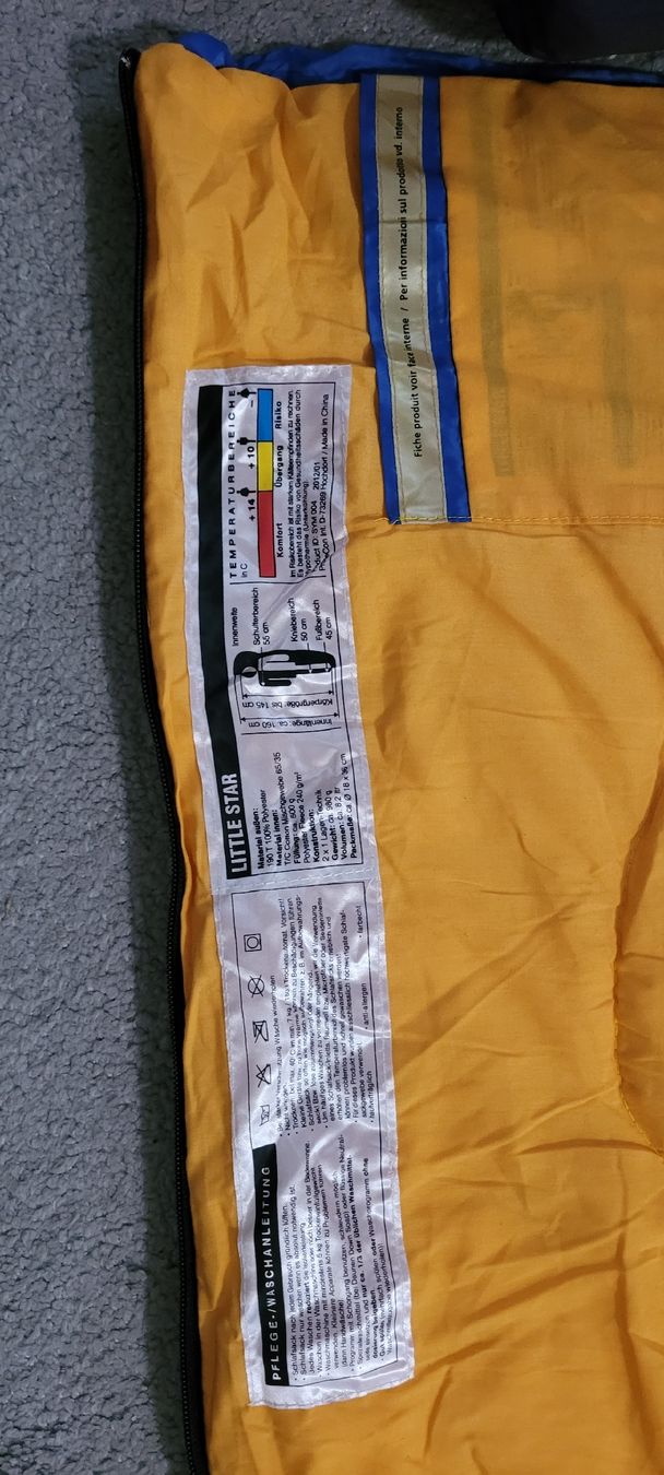 Sac de couchage enfant Little Star et FRANK Innovati 165x60 (D'occasion ...