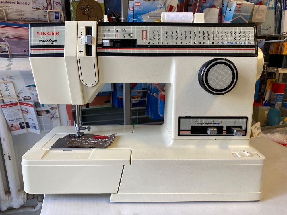 Nähmaschine Singer Prestige, ab Service, ab Fr. 1.-- | Kaufen auf Ricardo