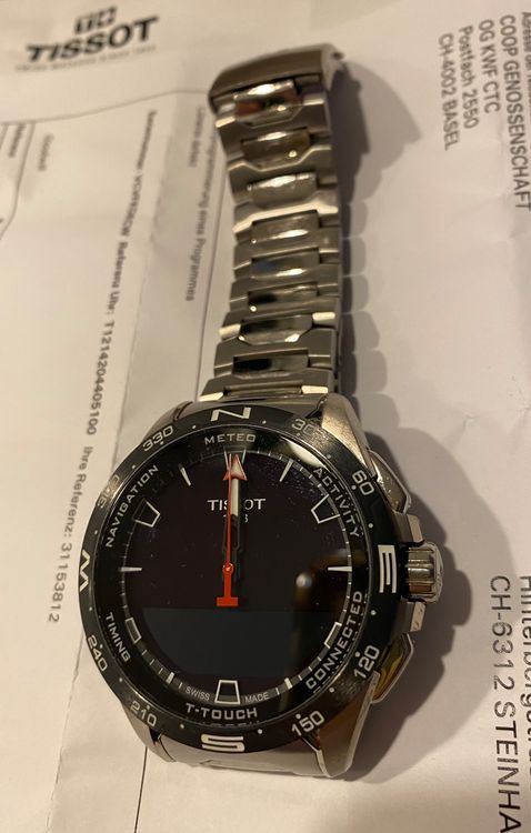 TISSOT T-TOUCH CONNECT SOLAR Titanium 47.5mm (Gebraucht) in STEINHAUSEN ...