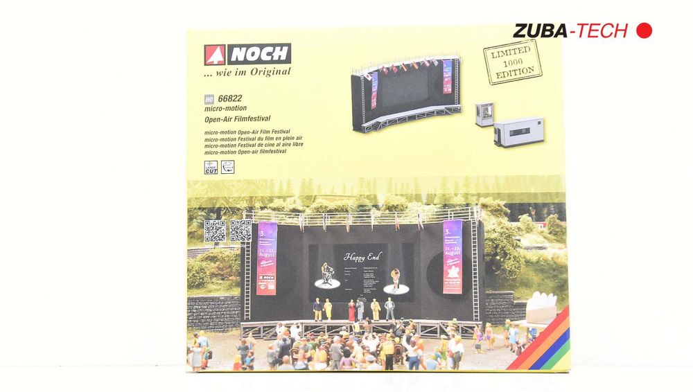 NOCH 66822 micro-motion Open-Air Filmfestival mit OVP (Neu und ...