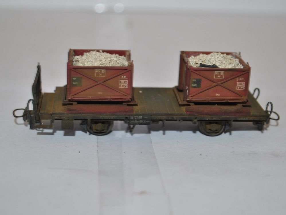 Bemo Behälterwagen RhB (MTJ029) (Gebraucht) in Aarwangen für CHF 11 ...