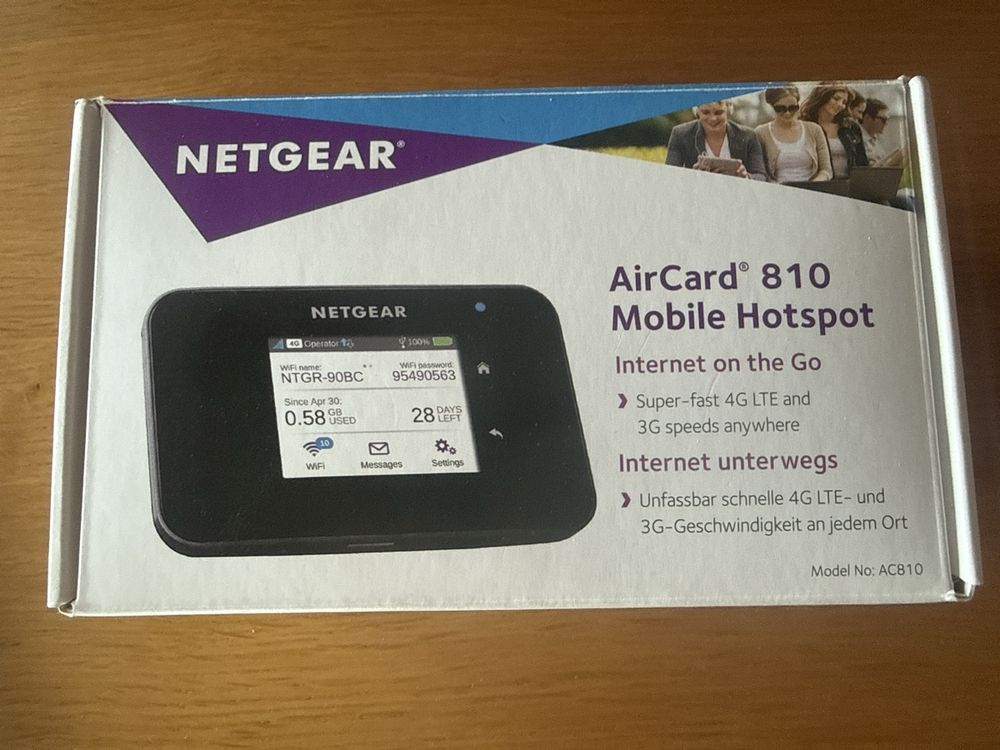 Netgear AirCard 810 Mobile Hotspot (4G Router) (Gebraucht) in Dottikon ...