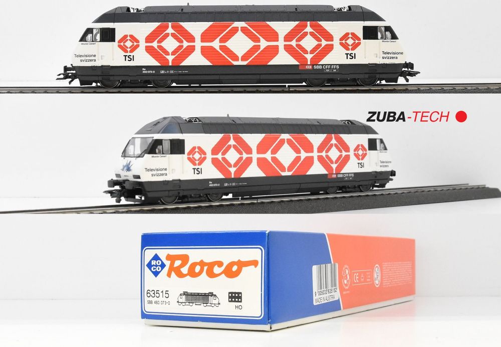 Roco 63515 E-Lok Re 460 "TSI" Monte Ceneri SBB H0 GS mit OVP (Gebraucht) in St. Gallen für CHF ...
