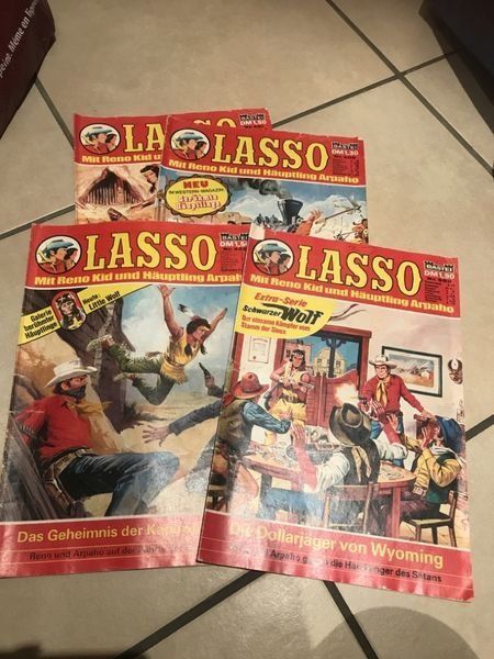 4 x Lasso Hefte | Kaufen auf Ricardo