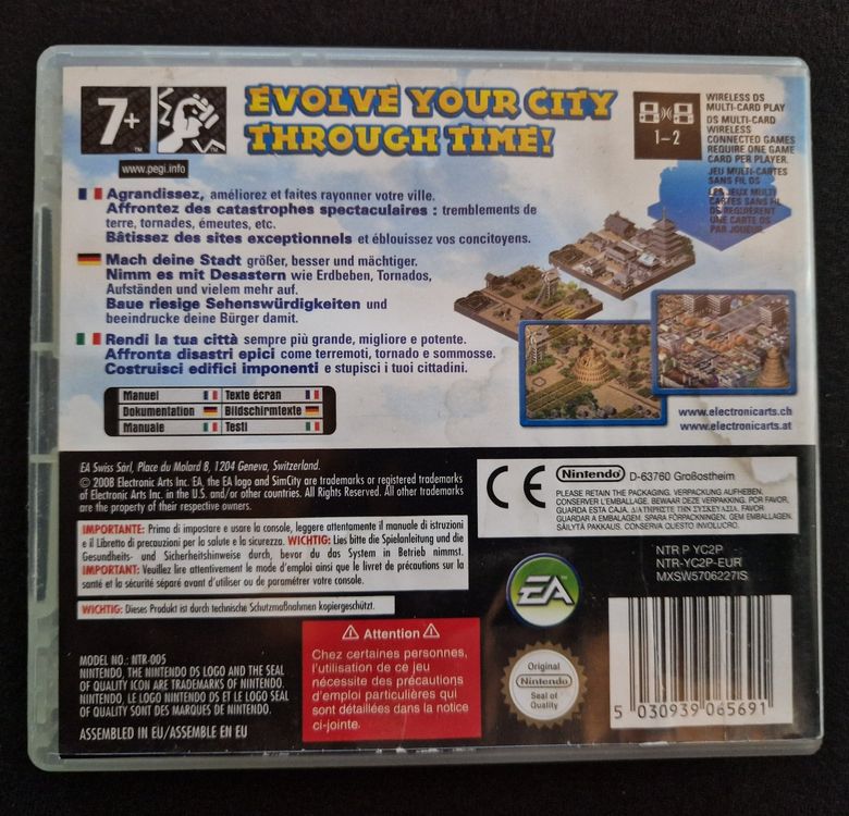 Nintendo DS - SimCity Creator (Gebraucht) in Hombrechtikon für CHF 7 ...