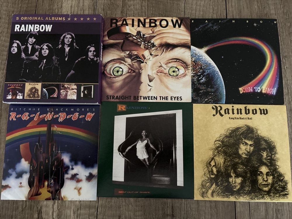 Rainbow & Ritchie Blackmore's Rainbow - 5 Original Albums (Neu (gemäss ...