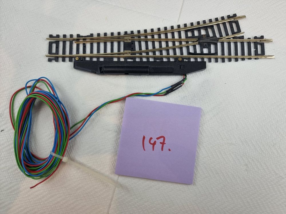 ROCO Linksweiche mit elektro-Weichenantrieb H0 DC 1:87 | Kaufen auf Ricardo