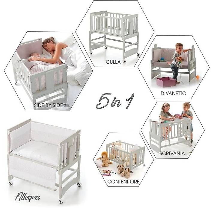 Culla Allegra Next-to-Me 5 in 1 Convertibile (Usato) a Agno per CHF 39 ...